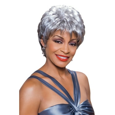 Alicia Beauty Foxy Silver Collections Straight Medium Style Wigs ...