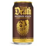 Liquid Death Sparkling Water Root Beer Flavored 12oz Cans 6-Pack ...
