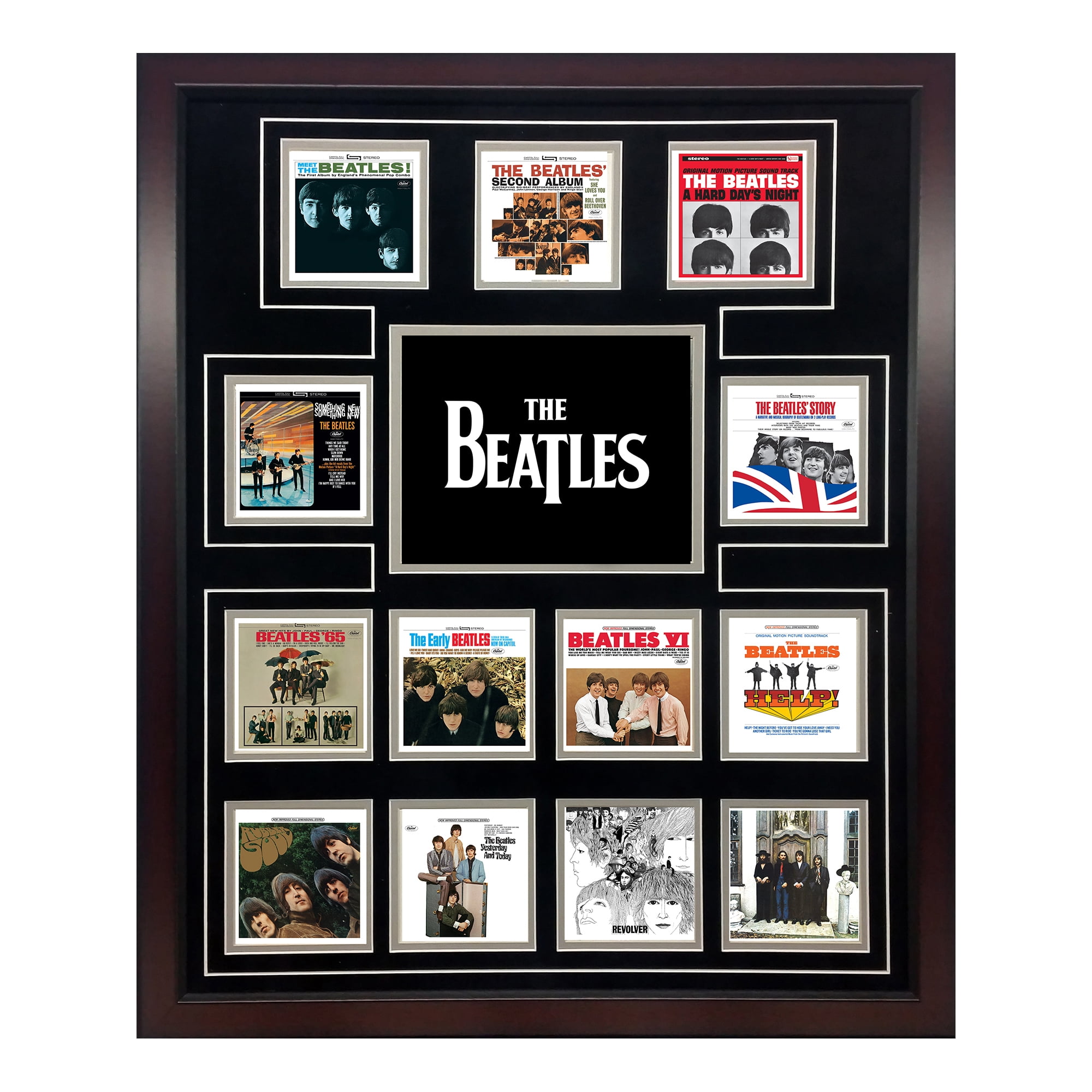 The Beatles US Album Discography Collage - Capitol Records Releases ...