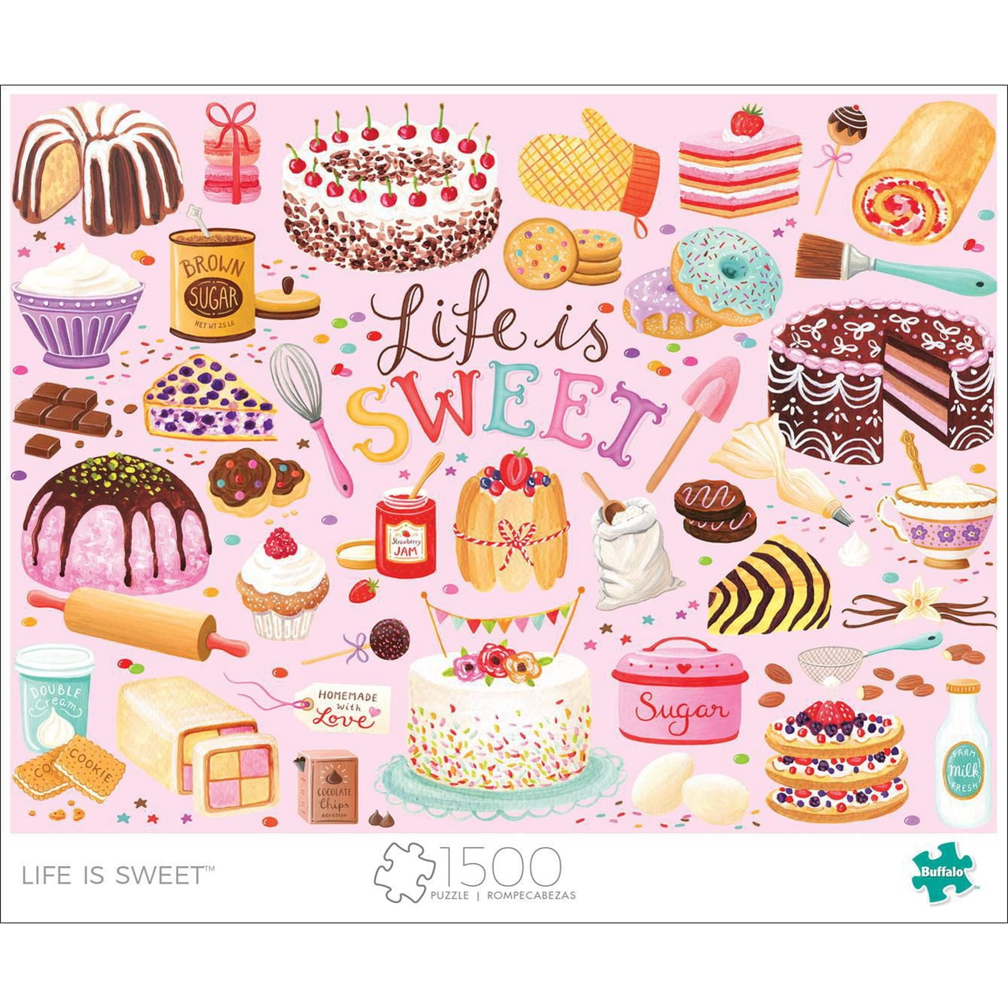 Click here for Buffalo Games - Art Of Play - Life Is Sweet - 1500... prices