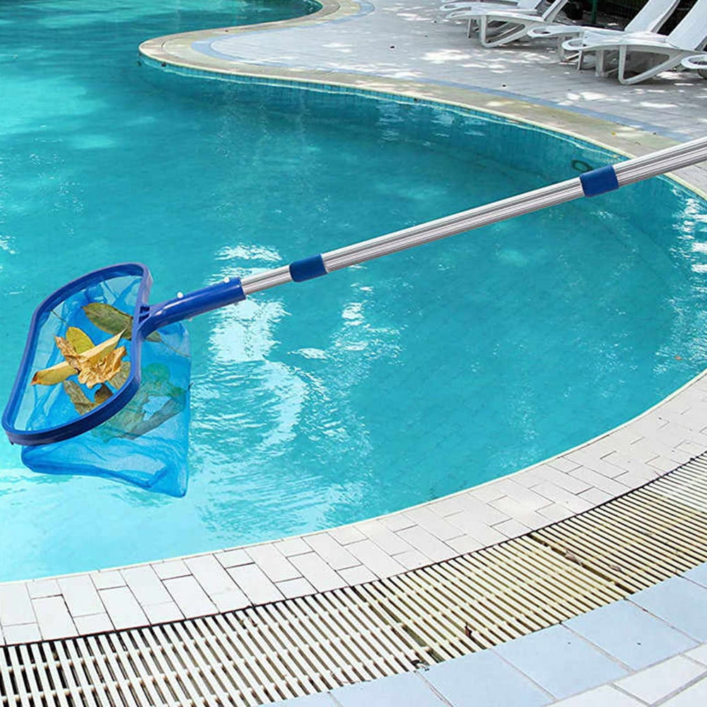BUTORY Pool Nets with Telescopic Aluminum Rods for Removing Leaves And ...
