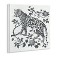 Monochrome Detail Leopard Wall Plaque Art, design by Lettered and Lined ...