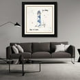 Anne Tavoletti 20x20 Black Modern Wood Framed Wall Art Titled - Coastal ...
