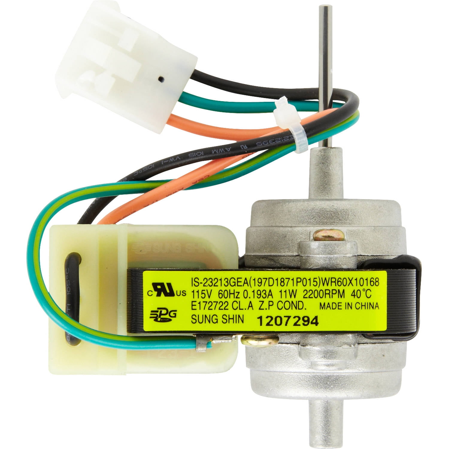 General Electric WR60X10168 Condenser Motor - Walmart.com - Walmart.com