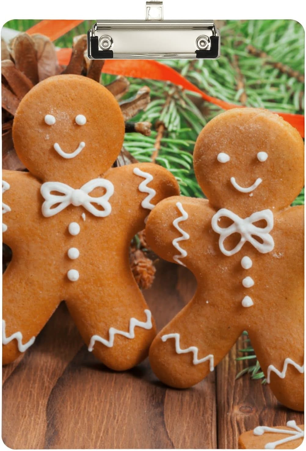 ZHANZZK Christmas Gingerbread Friend Clipboard Hardboard Wood Nursing ...