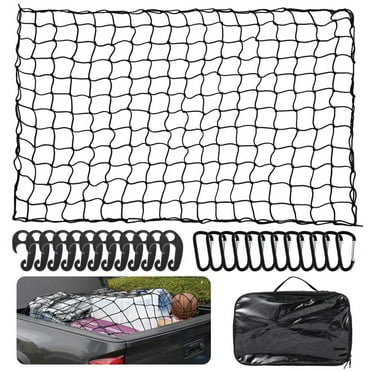 KDJ Elastic Floor Car Boot Net Cargo Storage Mesh SUV Truck Netting ...