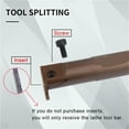 Internal Grooving Cutter Bar Cutting Tool Hole Slotting Tool Lathe ...