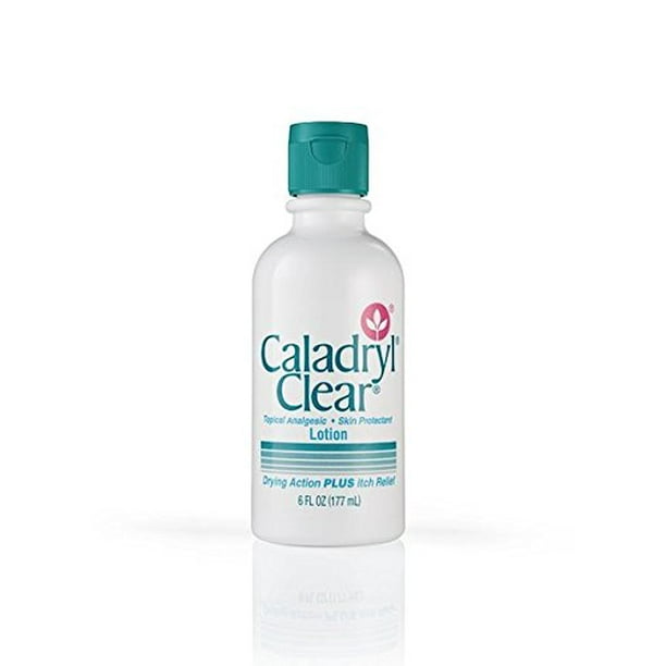 2 Pack - Caladryl Clear Skin Protectant Lotion 6 oz Each - Walmart.com ...