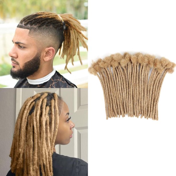 Extensiones para rastas Vecago, 15 cm, 50 mechones, 100% cabello humano ...