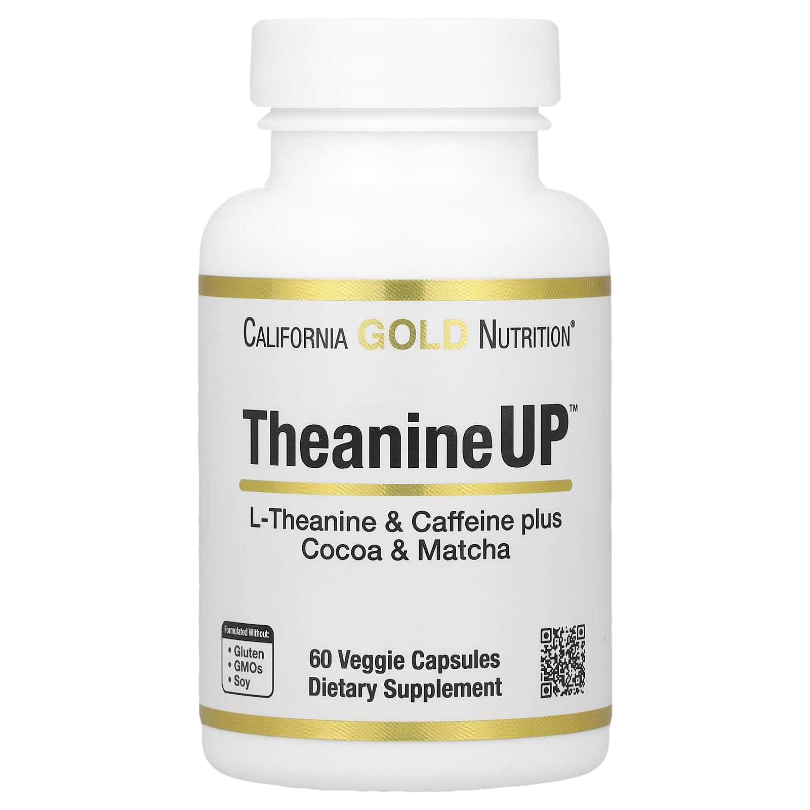Suplemento California Gold Nutrition TheanineUp 60 cápsulas | Walmart en línea