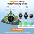 Geyo Magnetic Wireless Charger for Samsung, 3 in 1 Wireless Charger ...