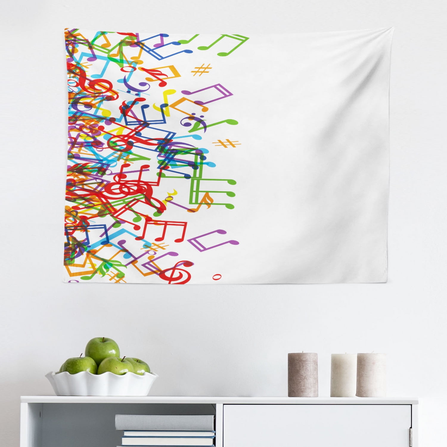 Colorful Tapestry, Surreal Fluid Liquid Flowing Paint Splash Featured ...