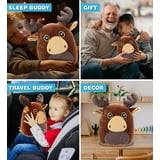 DolliBu Snug-Mooshies Moose Stuffed Animal Plush Toy - Wild Life Super ...
