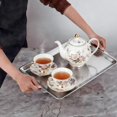 16.3"x11" Large Stainless Steel Serving Platters, Heavy-Duty ...