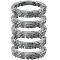 vidaXL Razor Wire Nato Helical Wire Fence Concertina Wire Galvanized ...