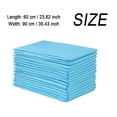 GARENAS 40PC 60*90cm Light Absorbency Dog Puppy Training Wee Wee Pee ...