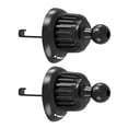2pcs Car Vent Hook Adapter Not Shake Design General Fit Air Ducts Clip ...