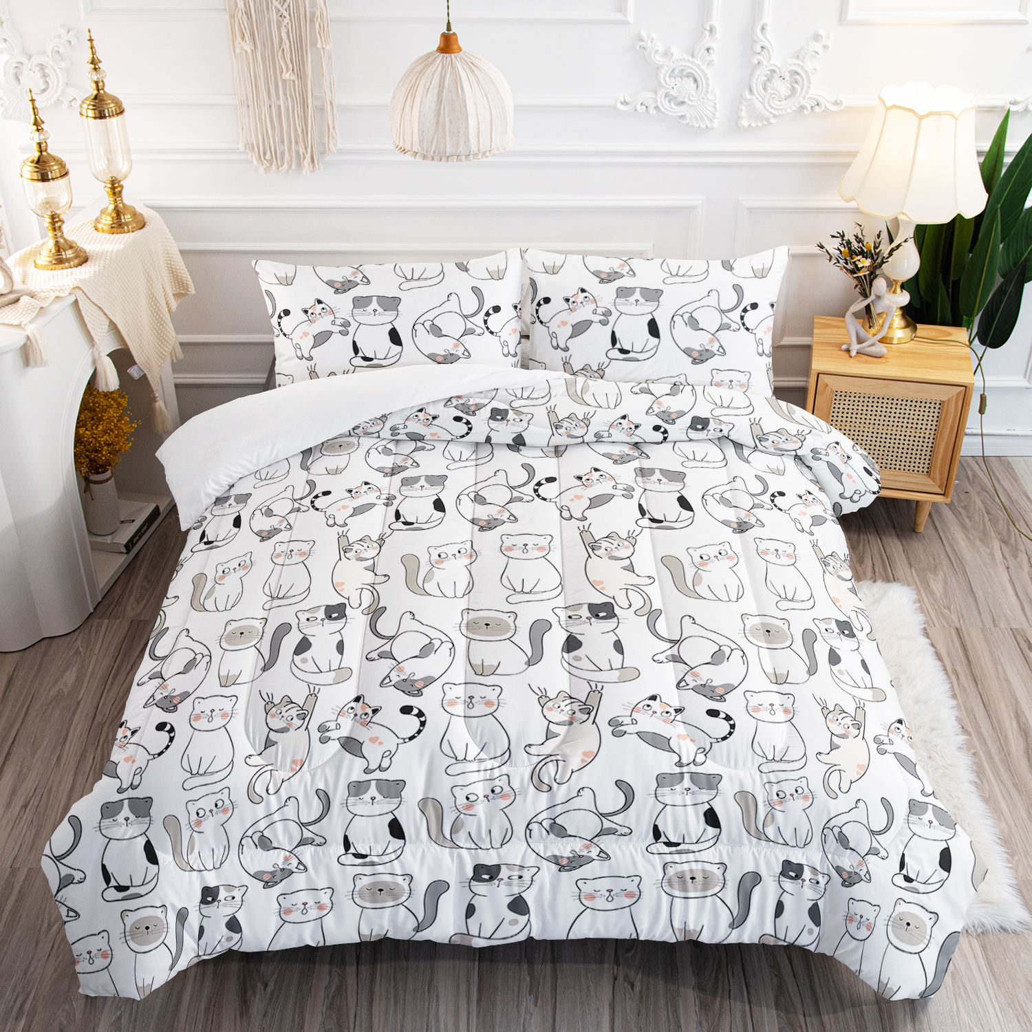 Hosima 3-Piece 3D Digital Printed Comforter Series of Children's and ...