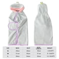erfcxs Hooded Bathrobe For And Cats Absorbent Microfiber Drying Robe ...