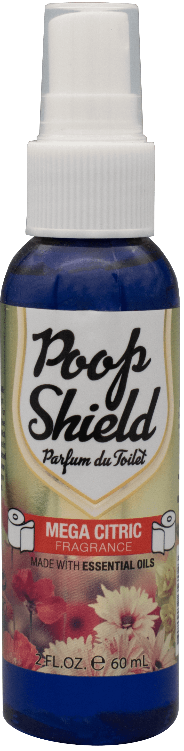 Poo Shield Toilet Spray 2 FL. OZ. Mega Citric Fragrance - Walmart.com
