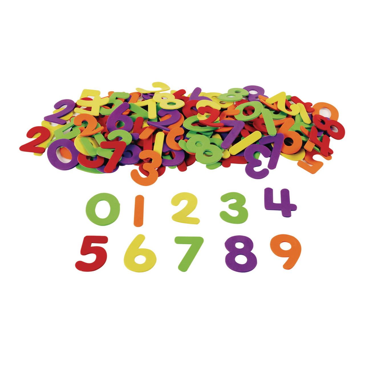 Colorations? Self-Adhesive Number Foam Shapes 150 Pieces - Walmart.com