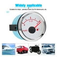 0-190ohm Oil Liquid Tank Fuel Level Indicator 52MM Fuel Level Gauge With Fuel Level Sensor 100MM ...
