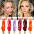 Donggwts Candy Color Lip Gloss Lip Glaze Moisturizing Glass Lip Gloss