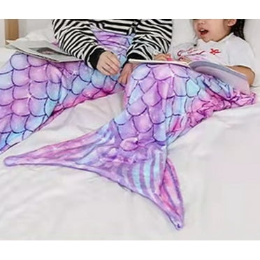 Catalonia Mermaid Tail Blanket, Adult Mermaid Blanket with Anti-Slip ...
