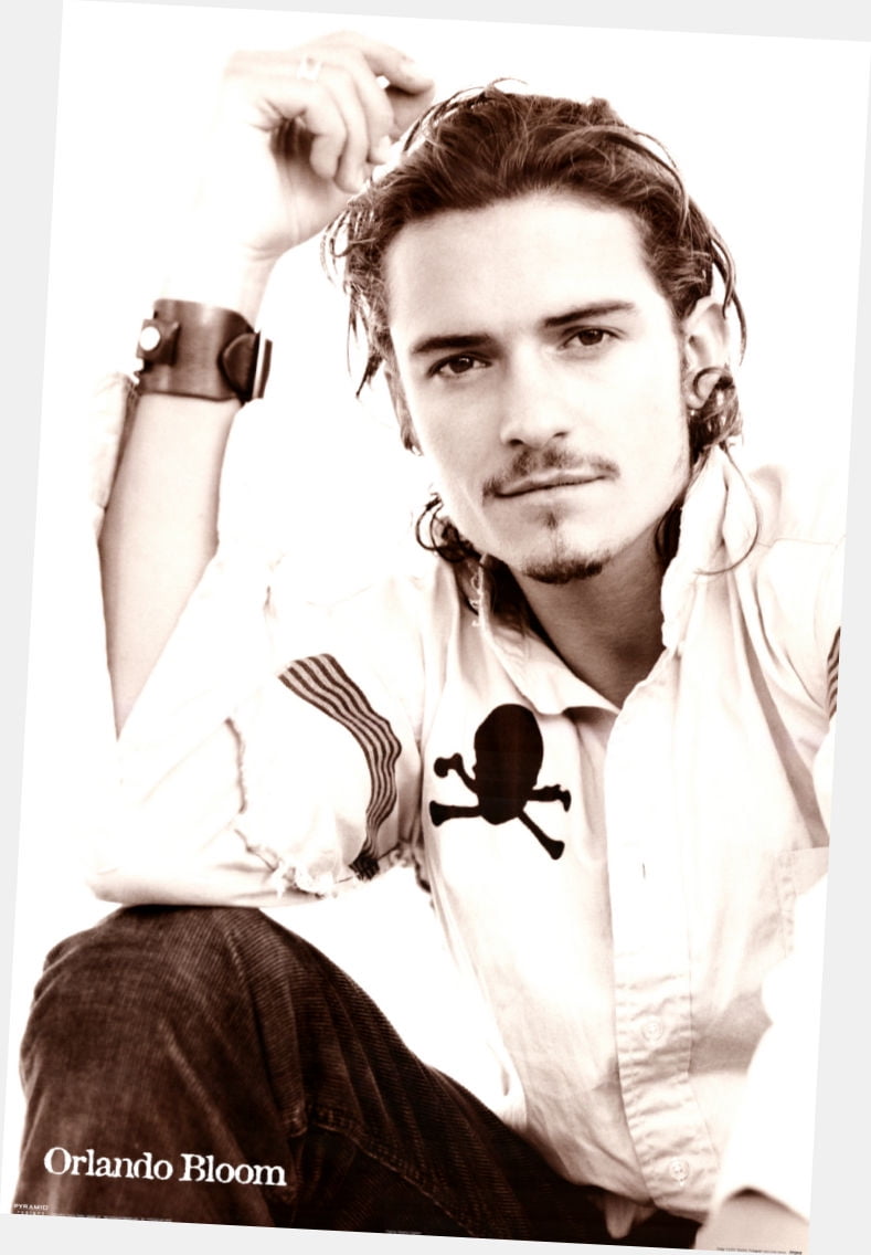 Orlando Bloom Poster 24"x36" 24x36 Multi-Color Square Adults Best ...