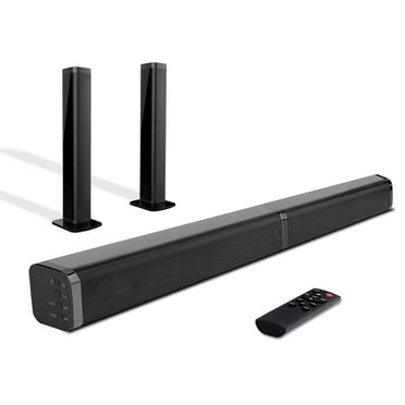 onn. Roku Smart Soundbar, Wireless, Subwoofer Compatible, with Built-in ...