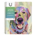 U Style Expressions 1 Subject Notebook, 80 Sheets, Wide Rule, Dog ...