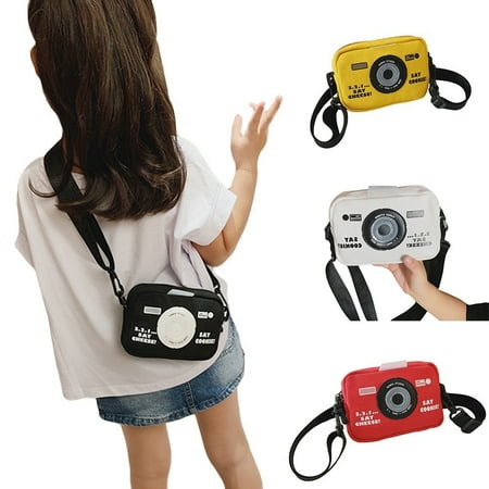 Little Girl's Crossbody Purse, Novelty Camera Design Shoulder Bag Party ...
