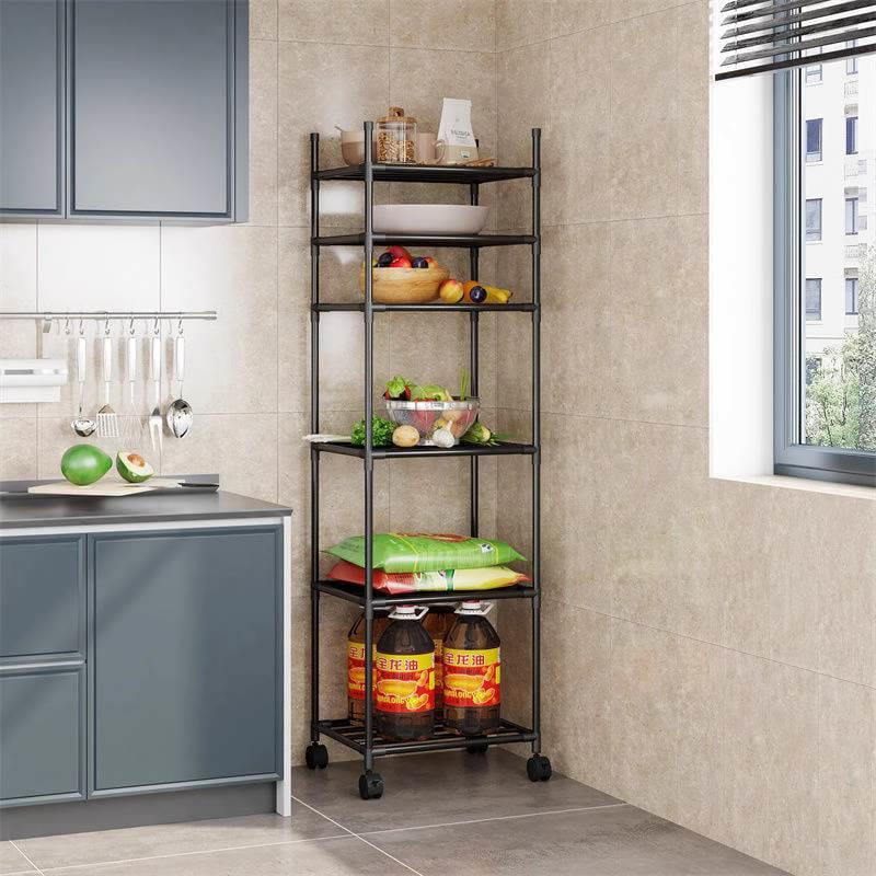 Click here for Huemaison 6 Tier Storage Rack Rolling Metal Garage... prices