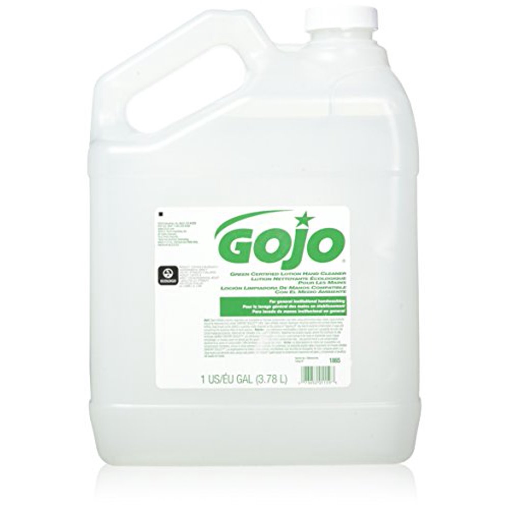 GOJO Green Certified Lotion Hand Cleaner, 1 Gallon Bottle, Floral Scent ...