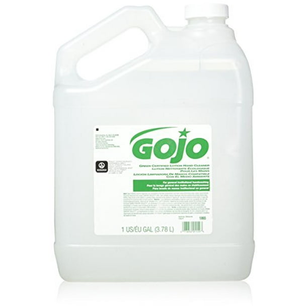 GOJO Green Certified Lotion Hand Cleaner, 1 Gallon Bottle, Floral Scent ...