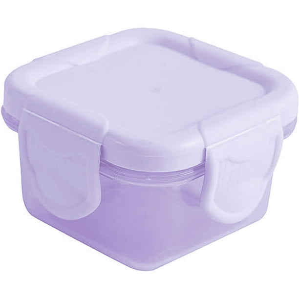 Mini Plastic Food Storage Containers With Lids, Small Airtight ...