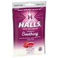HALLS Breezers Cool Berry Sugar Free Throat Drops, 20 Drops HSA/FSA ...