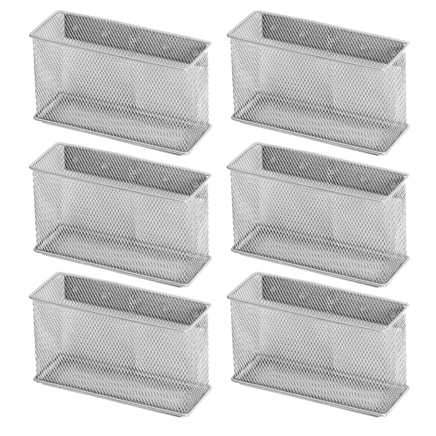 YBM Home Magnetic Pencil Holder - Mesh Stainless Steel Pen Basket ...