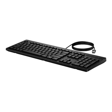 HP KU-1156 Wired USB Desktop Keyboard for Computer, Laptop, PC - Black ...
