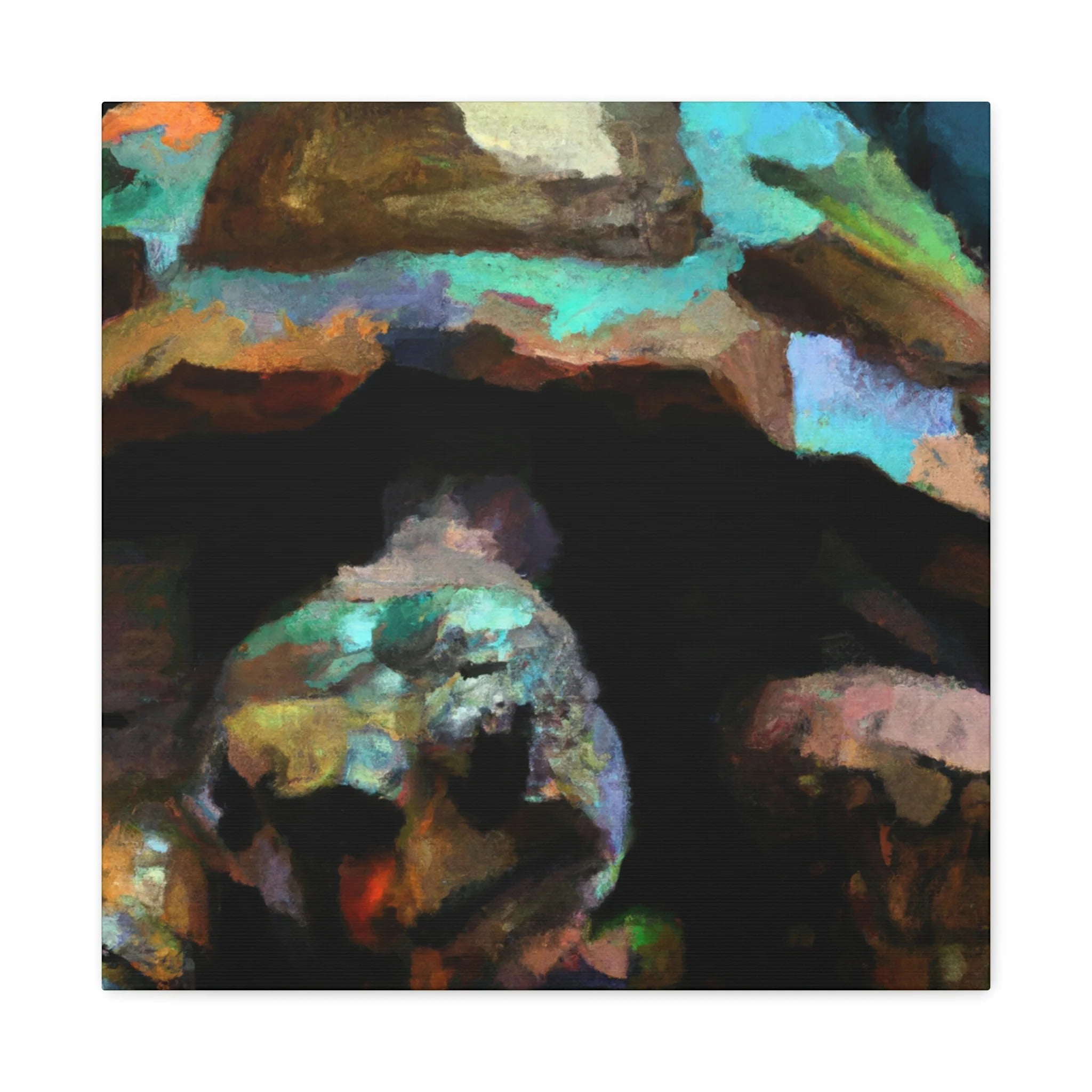 Tortoise on a Trek - Canvas - Walmart.com