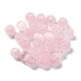 15Set Imitation Cat Eye Glass Seed Beads Two Tone Round Pink 4x3mm Hole ...