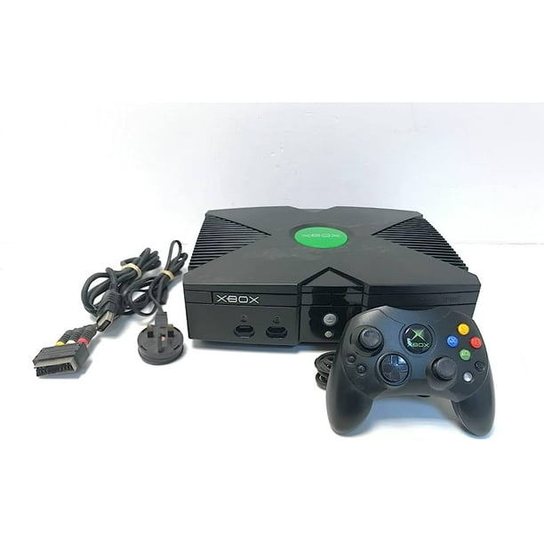 Microsoft Xbox Original Video Game Console with Controller and Cables ...