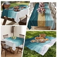 Abstract Ocean Sea Wave Water Ripple Table Cloth 60x60in, Waterproof ...