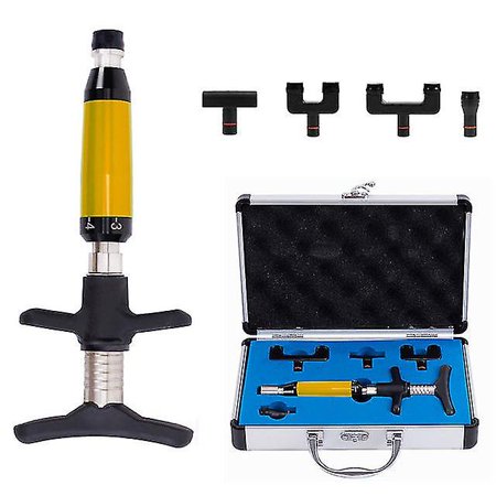 Chiropractic Adjustment Correction Gun Massage Instrument-Yellow four ...