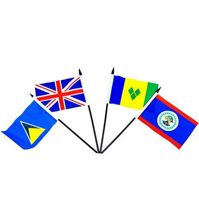 All Caribbean Island Flags