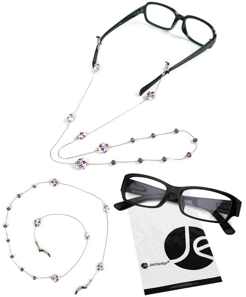 JAVOedge (2 PACK) Eyeglass Chain Decorative or Sunglasses Cord ...