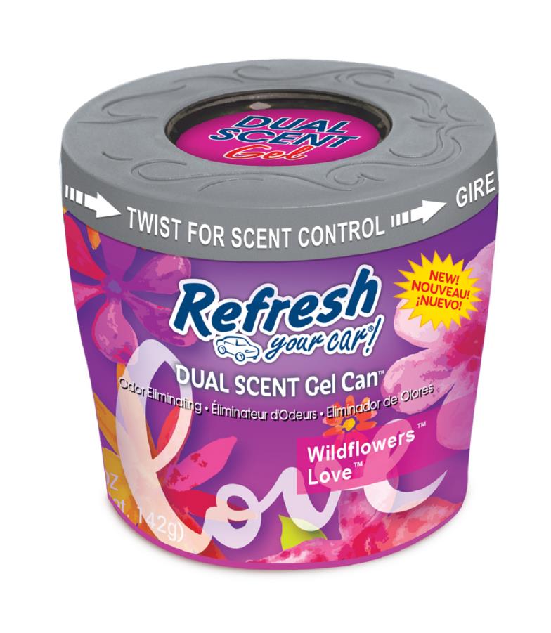 Refresh Your Car Gel Can, Wildflowers Love Scent, 5oz – Walmart ...