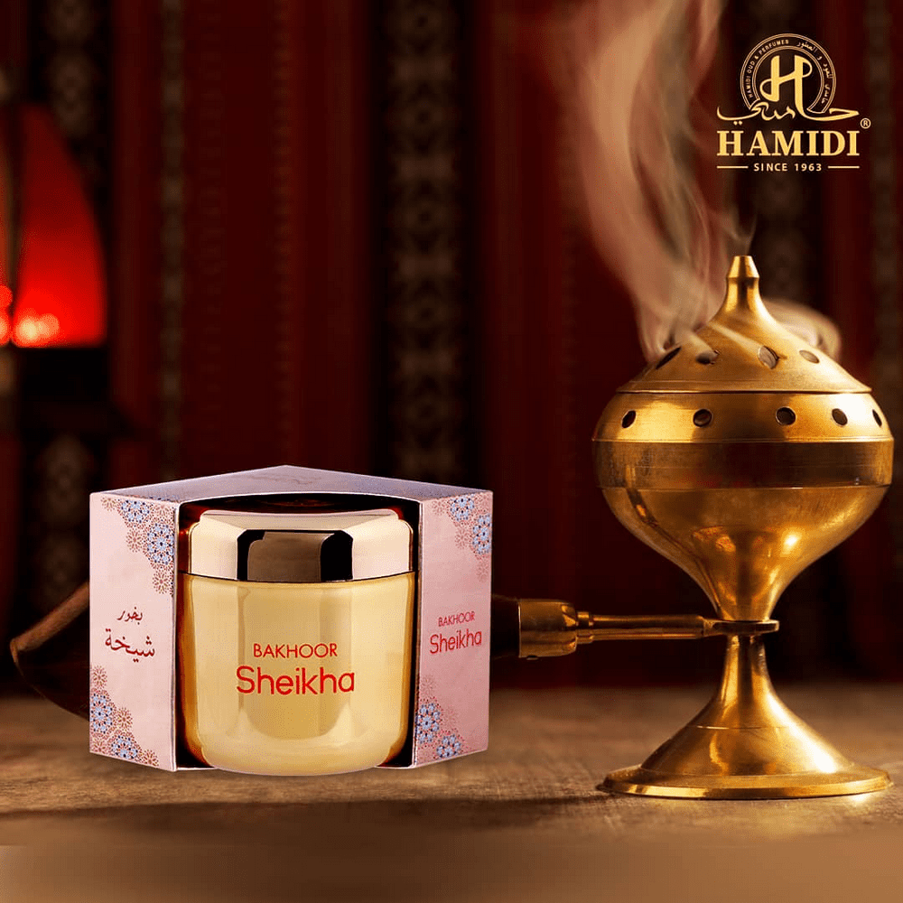 Hamidi Sheikha 70 gm Bakhoor Home Fragrance Natural Hand Dipped Best Wood Scent Use with Incense ...