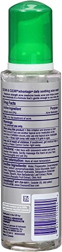 Johnson & Johnson Clean & Clear Advantage Acne Wash, 6 oz