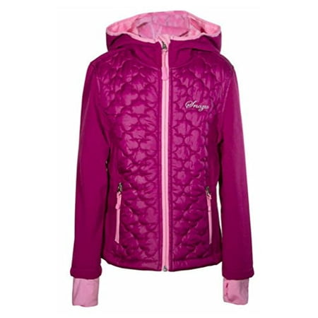 Snozu - Snozu Girls' Softshell Jacket, Berry (Large (14/16)) - Walmart.com